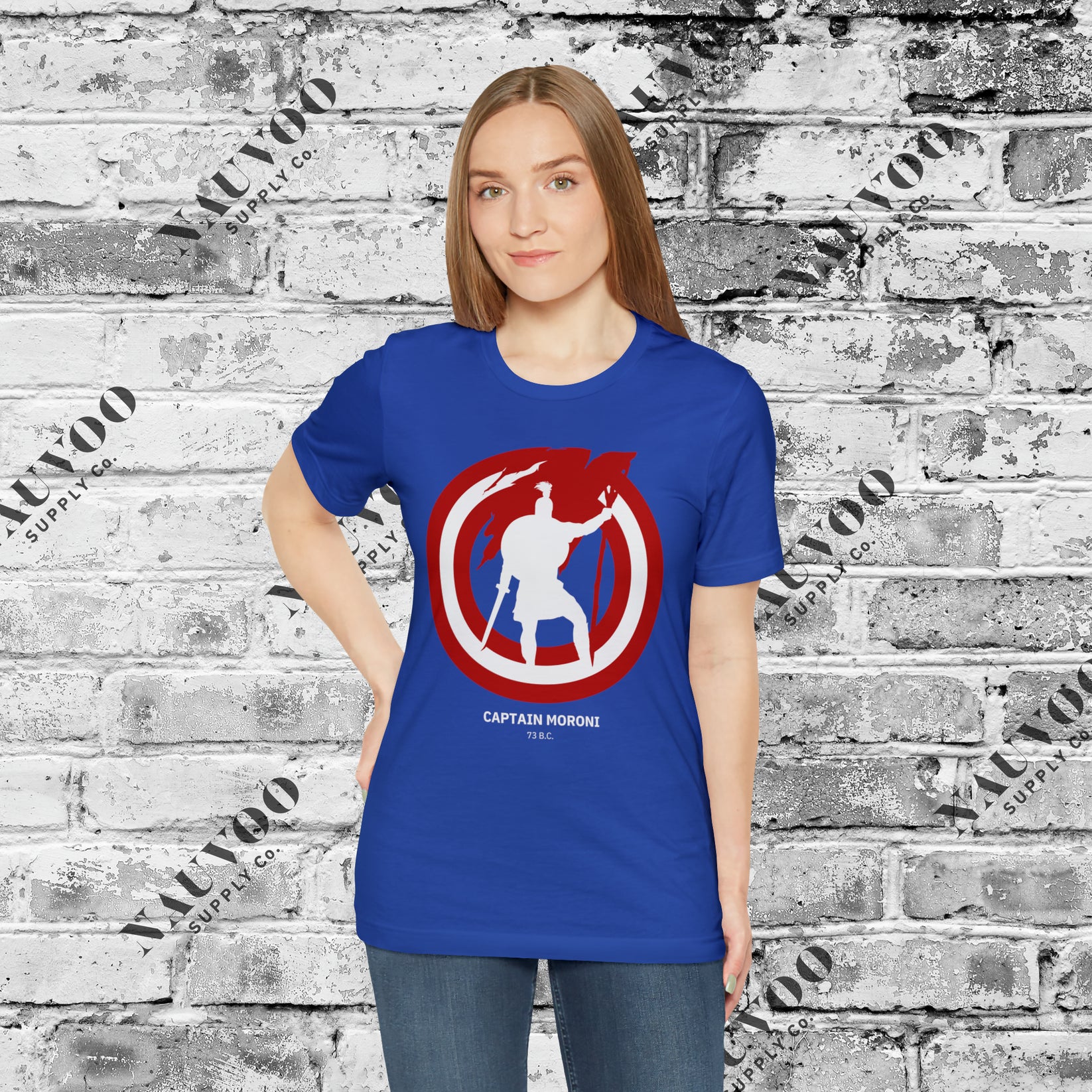 LDS Shirt Book of Mormon “Captain Moroni" BOM T-Shirt – Nauvoo Supply Co.