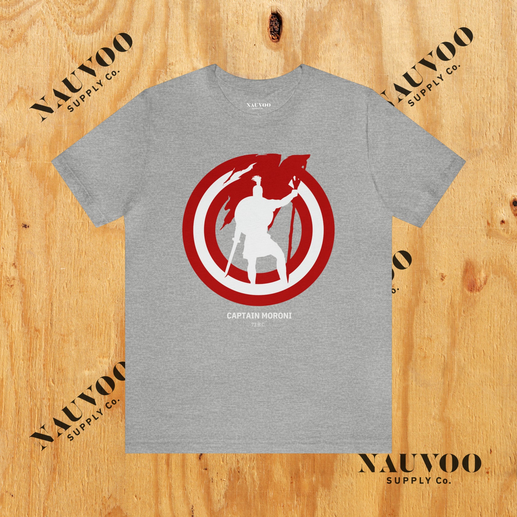 LDS Shirt Book of Mormon “Captain Moroni" BOM T-Shirt – Nauvoo Supply Co.