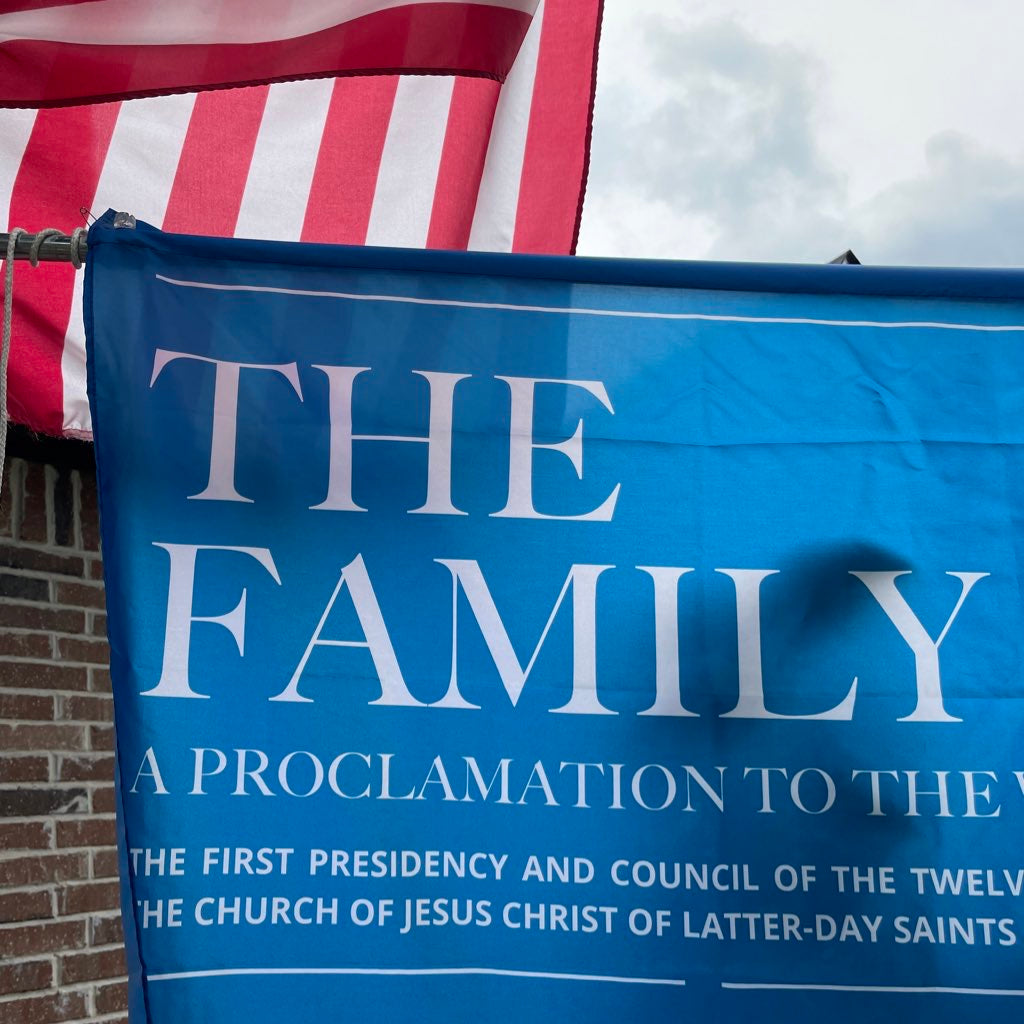 LDS Family Proclamation Flag – The Family: A Proclamation To The World ...