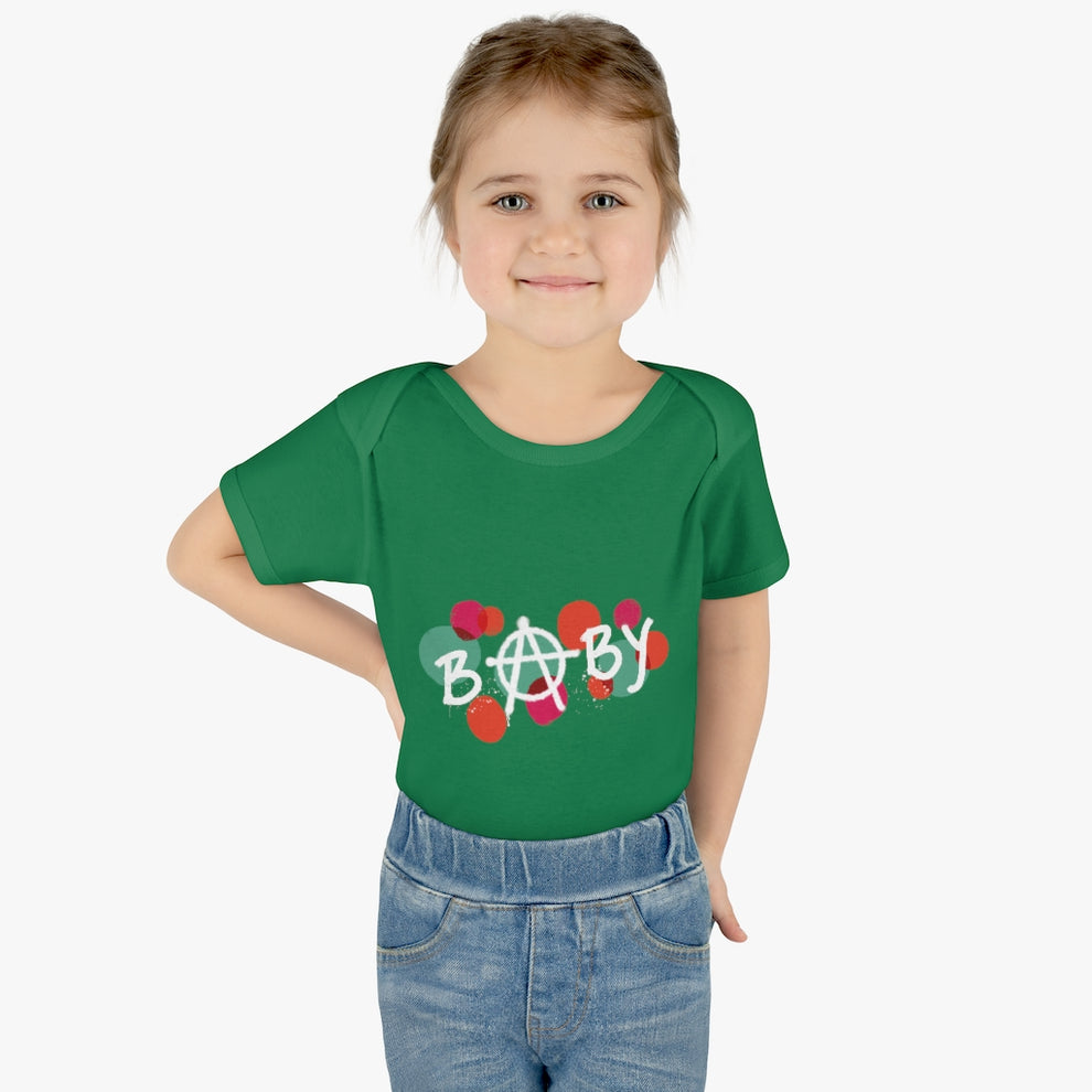 Start A Family - Anarchy Baby Symbol Body Suit – Nauvoo Supply Co.
